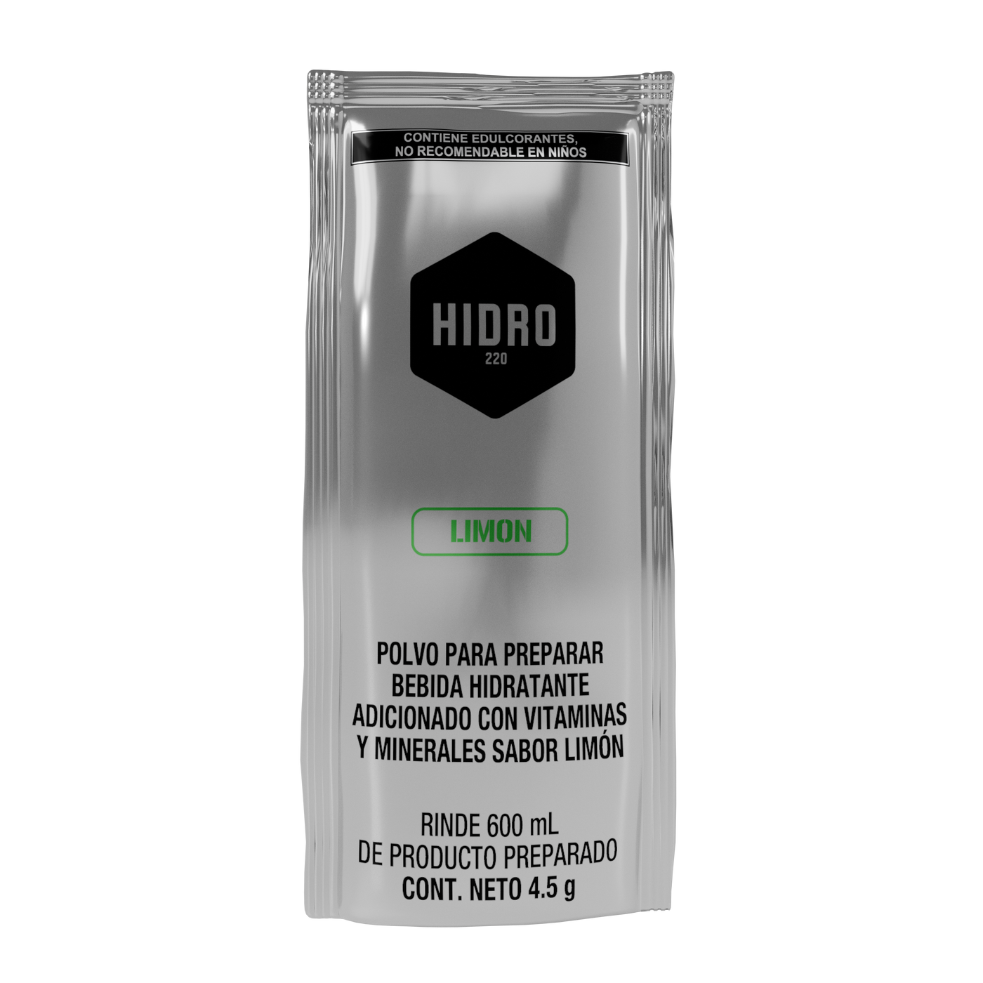 Caja con 500 sobres de 600 ml