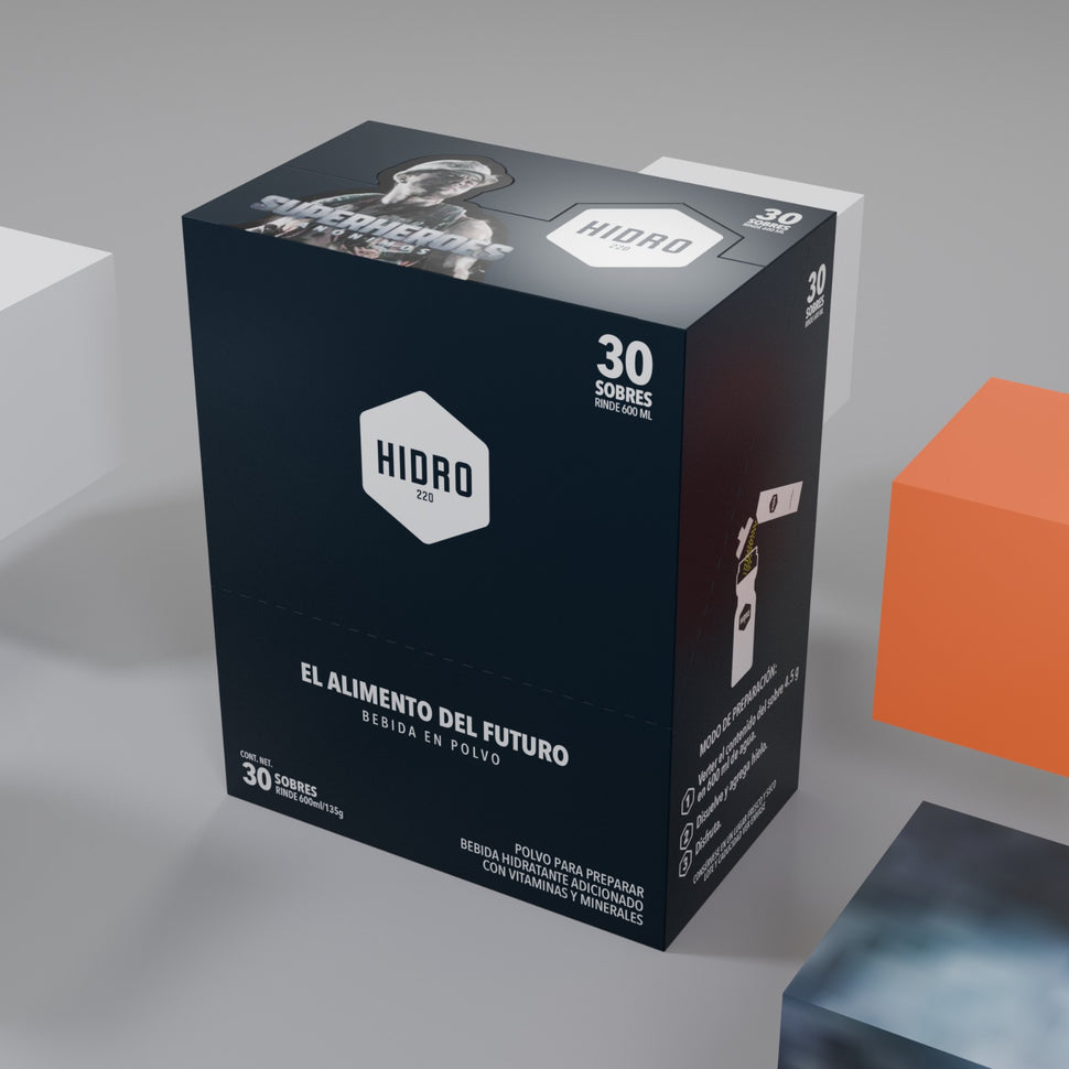 30 Pack con Sustamine® y Hydromax® – Hidro 220